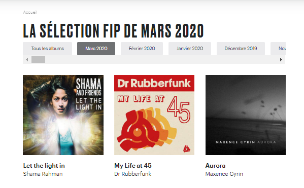Shama Rahman & Friends – Sélection FIP mars 2020 – Le Bureau de Lilith